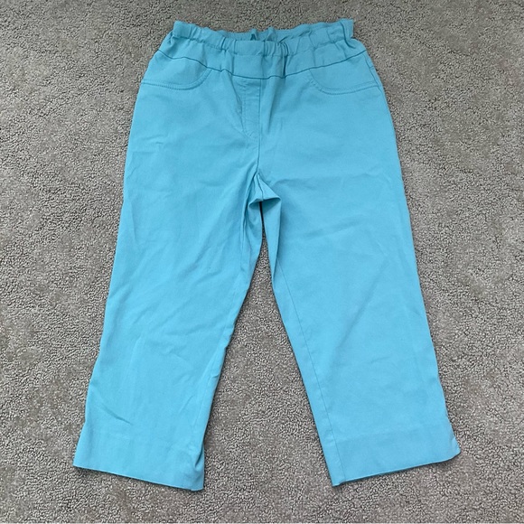 Ruby Rd. | Pants & Jumpsuits | Ruby Road Light Blue Capri Pants Spring ...